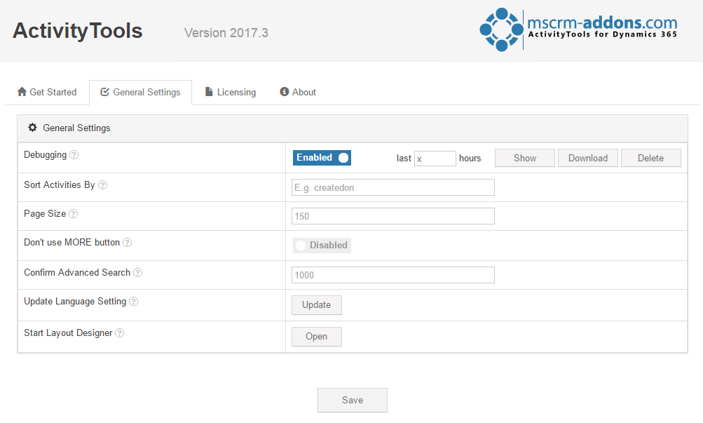 News.mscrm-addons.com Blog | How to enable debugging for Activity